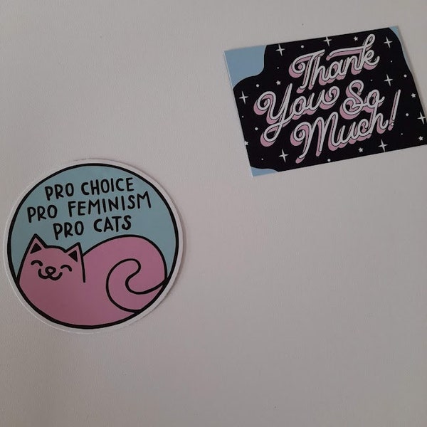 Pro Cats Sticker // Vinyl Sticker, Cute Stationery, Planner Stickers ...
