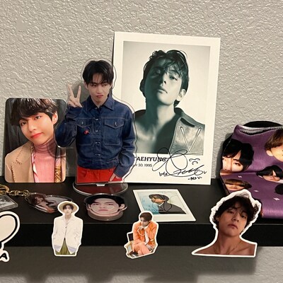 BTS With Logo Lightbox 3D Papercut Lightbox Shadow Box Night Light Room ...