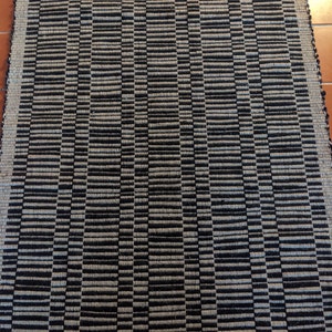 Rag Rug Traditional Craft Contemporary Design Always Recycled - Etsy