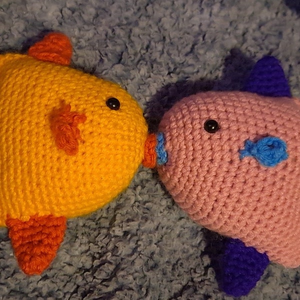 Crochet Fish Pattern, Sunfish, Mola Mola Amigurumi Pattern, Summer Fish ...