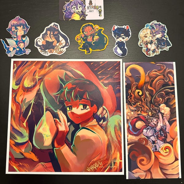 Laios Dog Dungeon Meshi Laminated Sticker - Etsy
