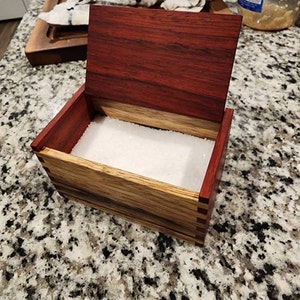 Wood Salt Cellar, Salt Pig, Pinch Pot, Pinch Bowl, Includes ...