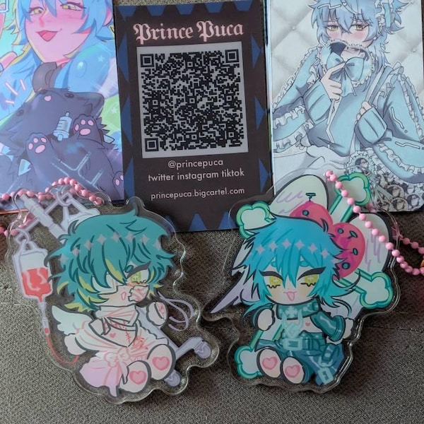 Hannibal Will Graham Hannigram Acrylic Glitter Charm 8cm - Etsy