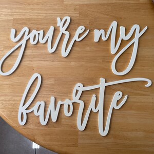 Custom Wood Words, Custom Word Signs, Wall Quotes, Wooden Word Cutout ...