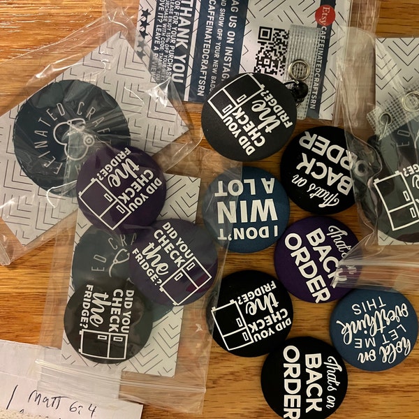 Did You Check the Fridge Badge - Etsy