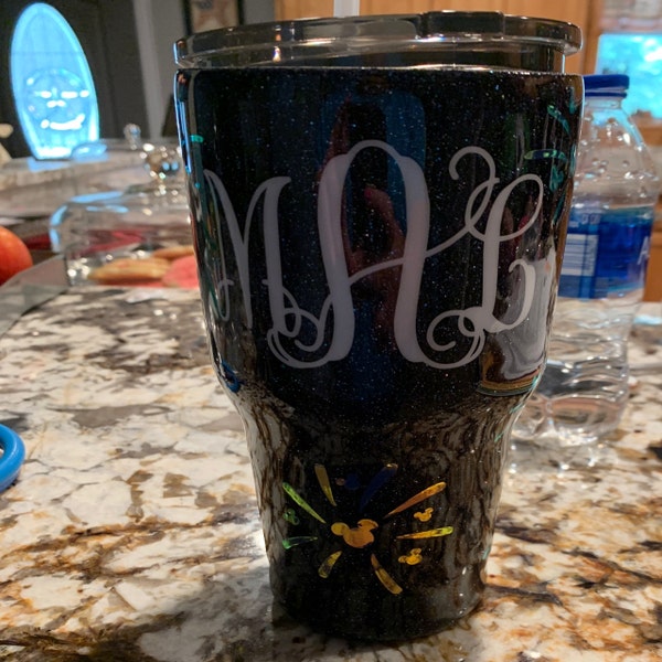 Disney World Castle Glitter Tumbler | Cinderella Glitter Tumbler ...