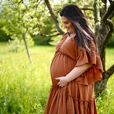 Nelly Women's Boho Two-pieces Set Two-color Vintage Lace Top and Muslin ...