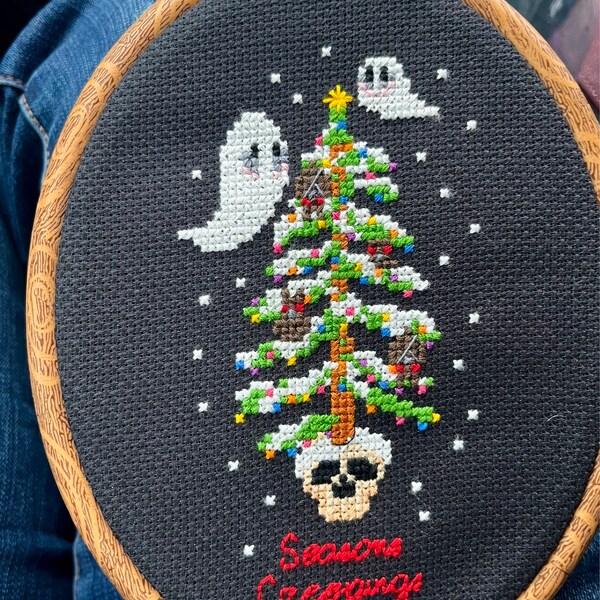 Morbid Curiosities SAL Cabinet of Curiosities Stitch-a-long Cross ...