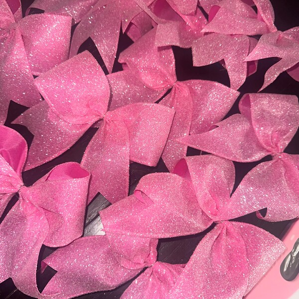 Tree Bow, Christmas Tree Bow, Pink Tree Bow, Pink Christmas Decor, Pink ...