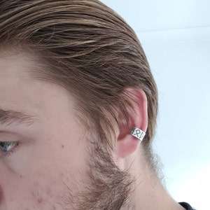 Viking Ear Cuff Custom Elder Futhark Runes Viking Beard - Etsy