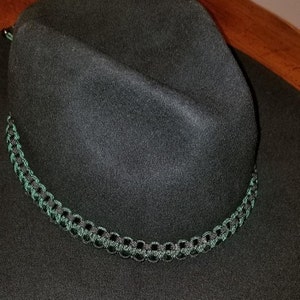 Hat Band, Paracord 550, Choice of Colours, Sizes & 3 Weaves, Custom ...