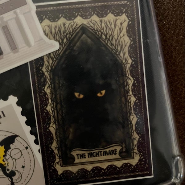 One Dark Window Inspired Card Sticker Vinyl Sticker / Bookish Stickers ...