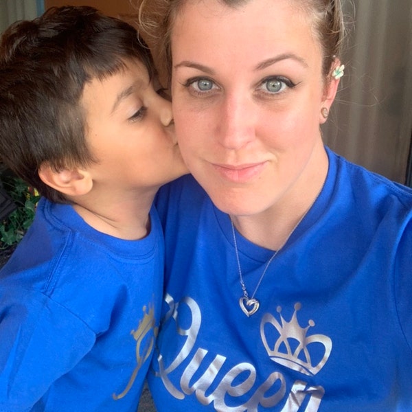 Matching King, Queen, Prince, Princess Family T-shirts - Etsy