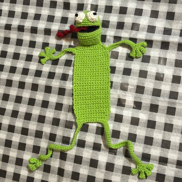 Frog Bookmark Crochet Pattern | Amigurumi PDF Pattern - Etsy