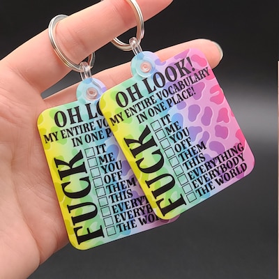 Keychain, Adult Humor, Inappropriate, Adult Humour, Funny Keychain ...