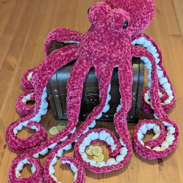Cal the Colossal Squid Pattern | Crochet Pattern |digital Download ...