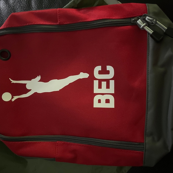 Girls Personalised Netball Bag Boot Bags Kit for Her Kids P.E Sports ...