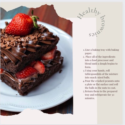 30 Instagram Recipe Templates. Recipes. Healthy Eating. Foodie - Etsy
