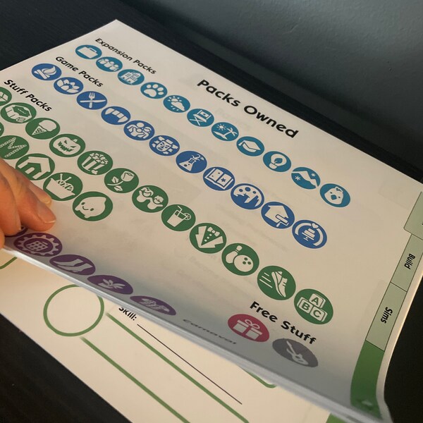 Sims 4 Build Planner (updated for Businesses & Hobbies) - Etsy