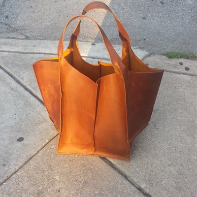 Extra Large Leather Tote Bag Oversized Bag Leather Tote Bag Leather ...