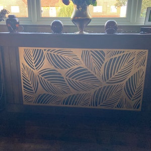 Radiator Cabinet Decorative Screening Radiator Grilles MDF 3mm and 6mm ...