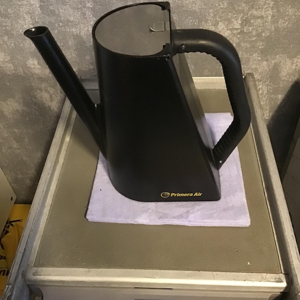 Primera Aviation Coffee Pot With Soft Handle and Brushed Stainless ...