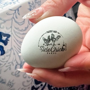 Chicken Egg Stamp Heart Egg Stamp Egg Stamp Chicken - Etsy