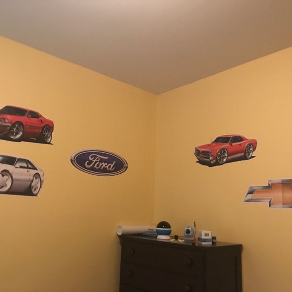 Chevy C-10 Fleetside Wall Decal: 1970s Classic Truck Mural - Etsy