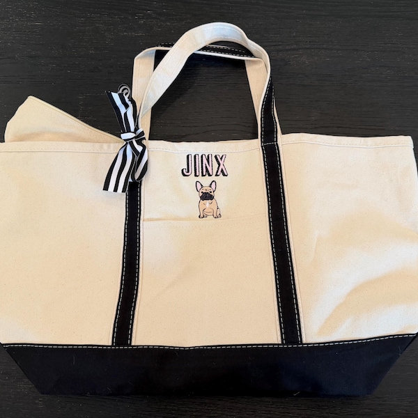 Monogrammed Pet Tote Bag: Personalized Dog Travel Kennel Bag - Etsy