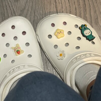 Cute Croc Charms / Super Cute Bear and Rabbit 5 Charm Set - Etsy