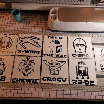 Printable STAR WARS BANNER Alphabet Flags for Star Wars Days Birthdays ...