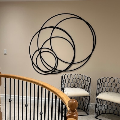 Metal Optical Illusion Decor Metal Wall Art Optical İllusion Wall Art ...