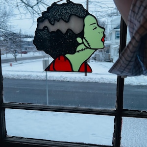 Frankenstein Suncatcher / Wall Decor / Window Decor / Bride's Sidekick ...