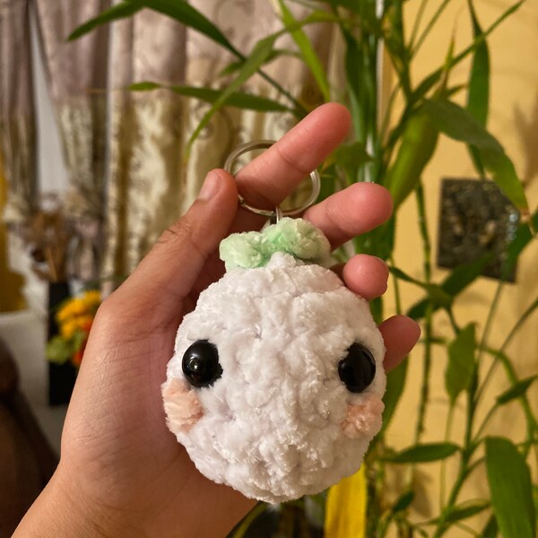 Mini Sprout Plush, Crochet Sprout, Cute Crochet Desk Friend, Cute ...