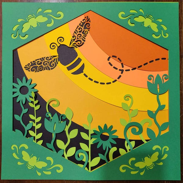 Layered Moth SVG, 3D Butterfly SVG, Layered Butterfly SVG, Papercut ...