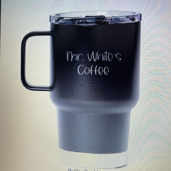 Actual Footprint Engraving Tumbler Baby Footprints Real Handprint Mug ...