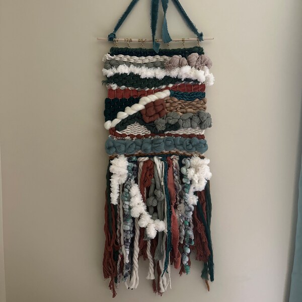 Christian Art, Christian Weaving, Framed Weaving Wall Art, Jesus Art ...