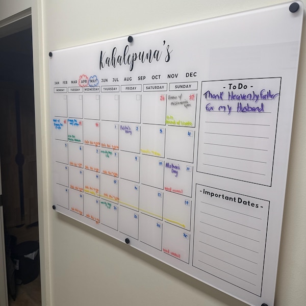 FLOATING MAP FRAME, Poster Frame, Clear Acrylic Frame, Frameless Frame ...