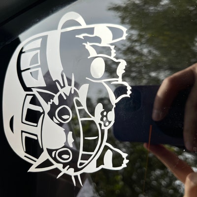 No Face Inspired Decal - Etsy
