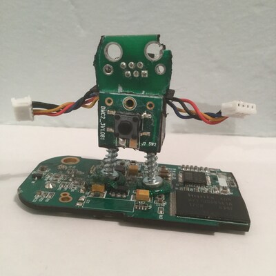 Computer Geek Robot Sculpture A Perfect Gift for Nerds and Sci-fi ...