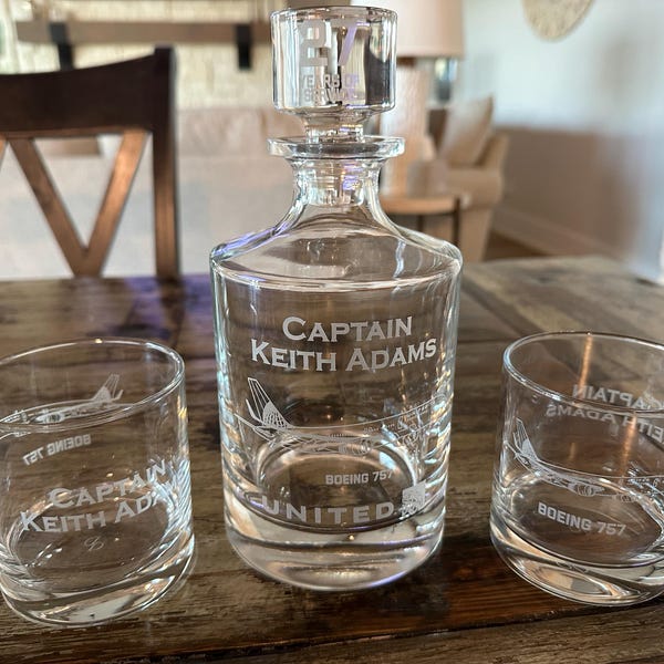 Infinity Whiskey Decanter, Blended Bourbon Decanter, Whiskey Gift ...