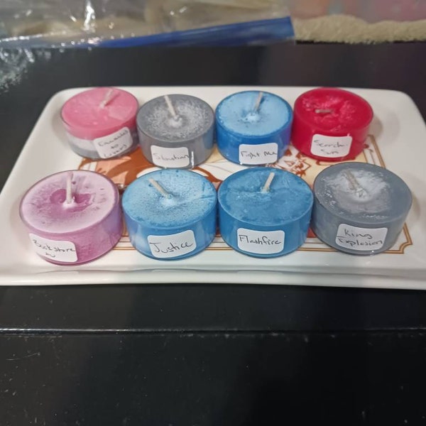 Flash Fire, Sandalwood and Musk, Anime Candle - Etsy