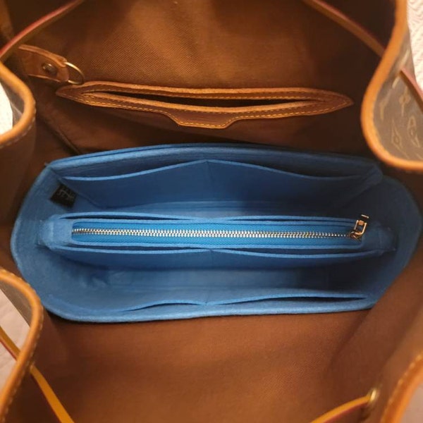 Handbag Insert for Side Trunk MM Bag - Customizable Felt Organizer ...