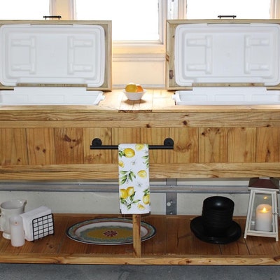 Double Cooler Stand Plans, Patio Cooler Stand, Deck Cooler Stand ...
