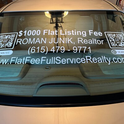 Custom Decal, Business Decal, Car Business Decal, Car Decal, Business ...