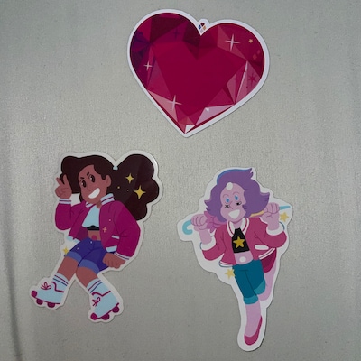 Steven Universe Future Fusion Stickers Sunstone Rainbow Quartz 2.0 ...
