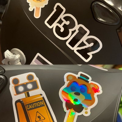 Five Nights at Freddy's Security Breach Popsicle Holographic Stickers ...