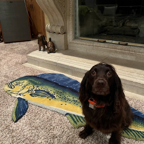 Redfish Rug - Etsy