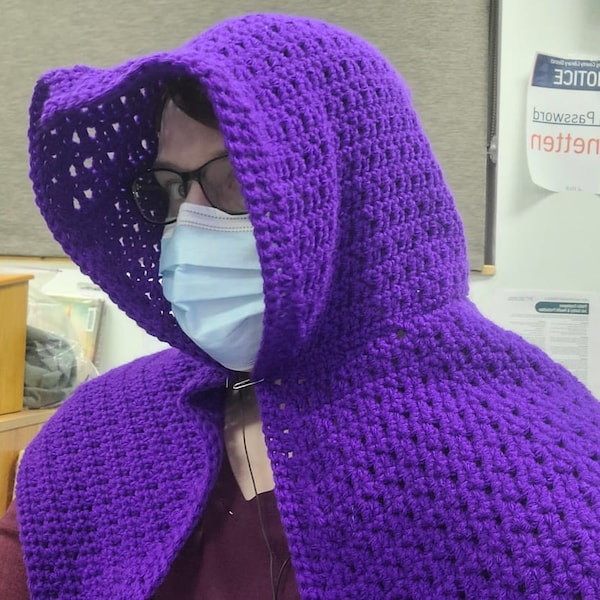 Crochet Fairy Tale Cloak PATTERN PDF - Costume, Cosplay, Halloween ...