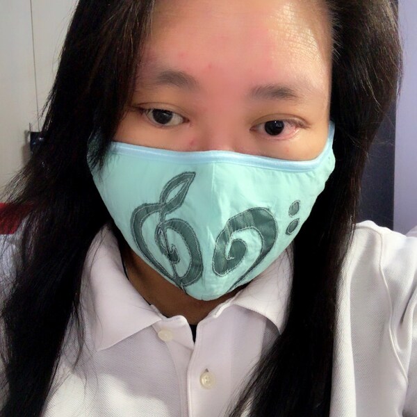 Collectible Design, Hand-crafted, High Fashion Face Masks With an Asian ...